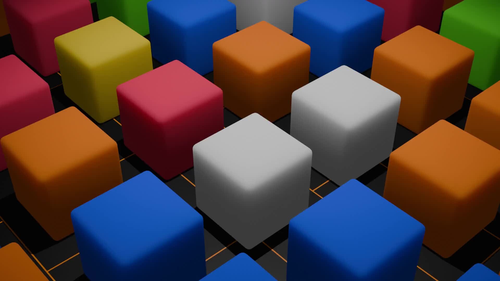 ArtStation - Walking cubes