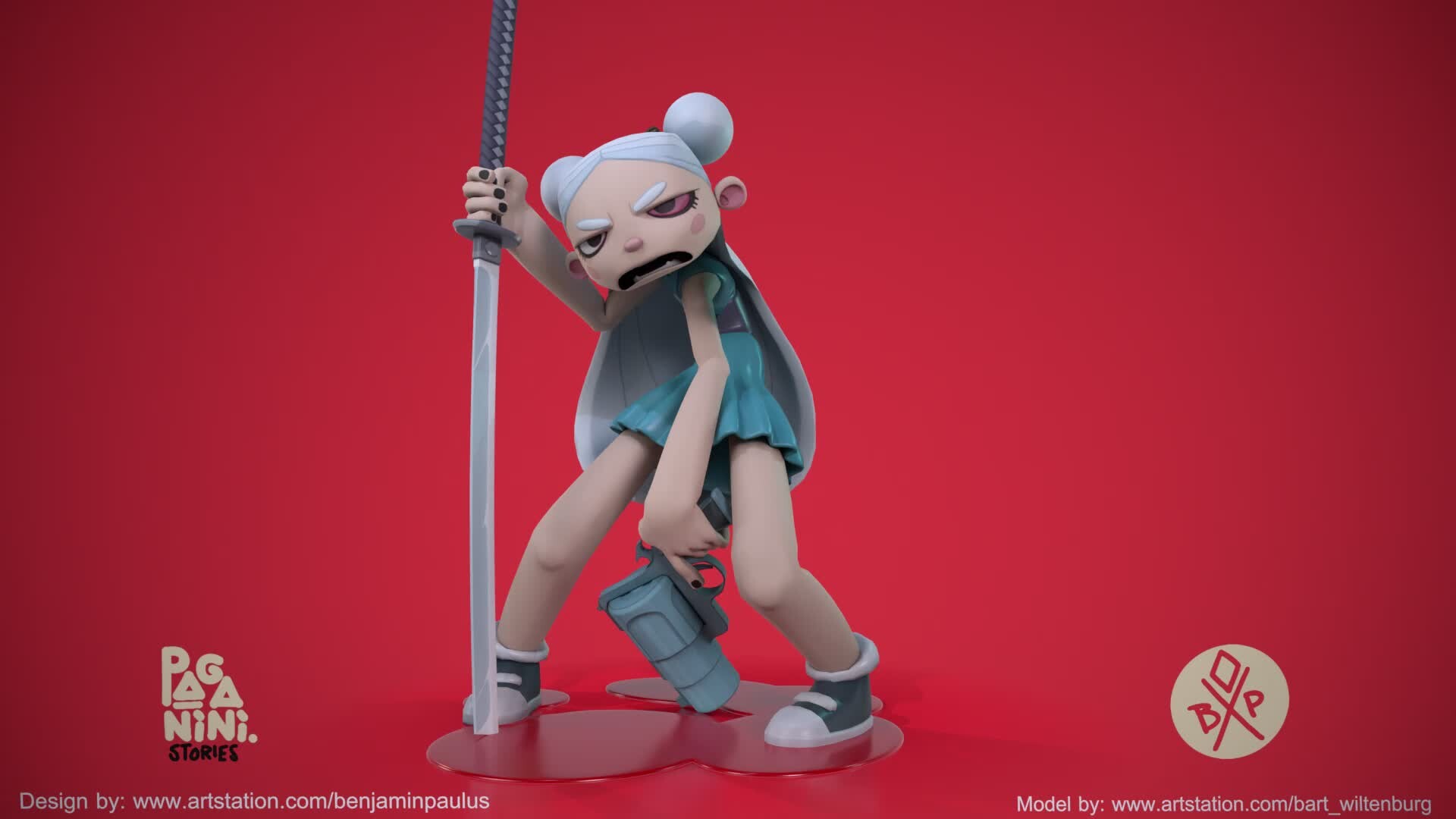 ArtStation - Benjamin Paulus's HELA from PAGANINI