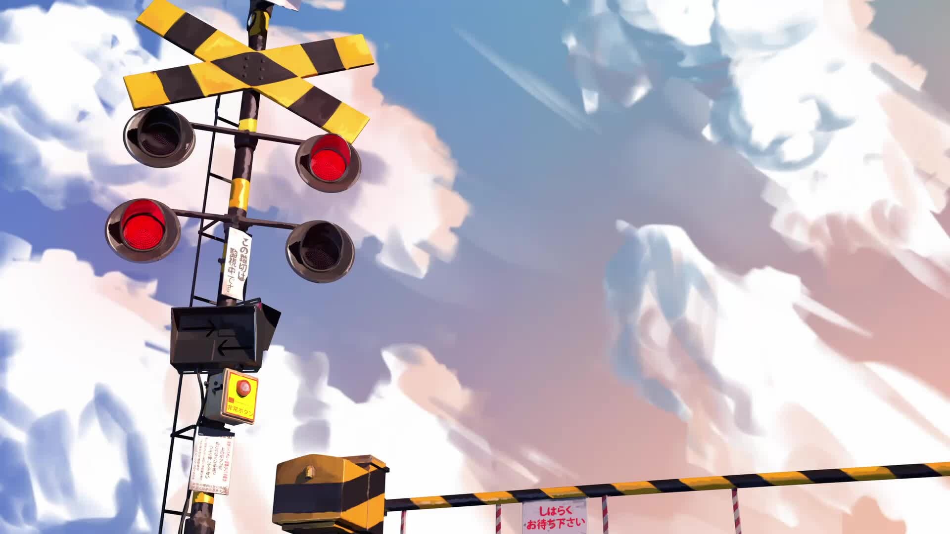 ArtStation - Japanese Railway Stop Light