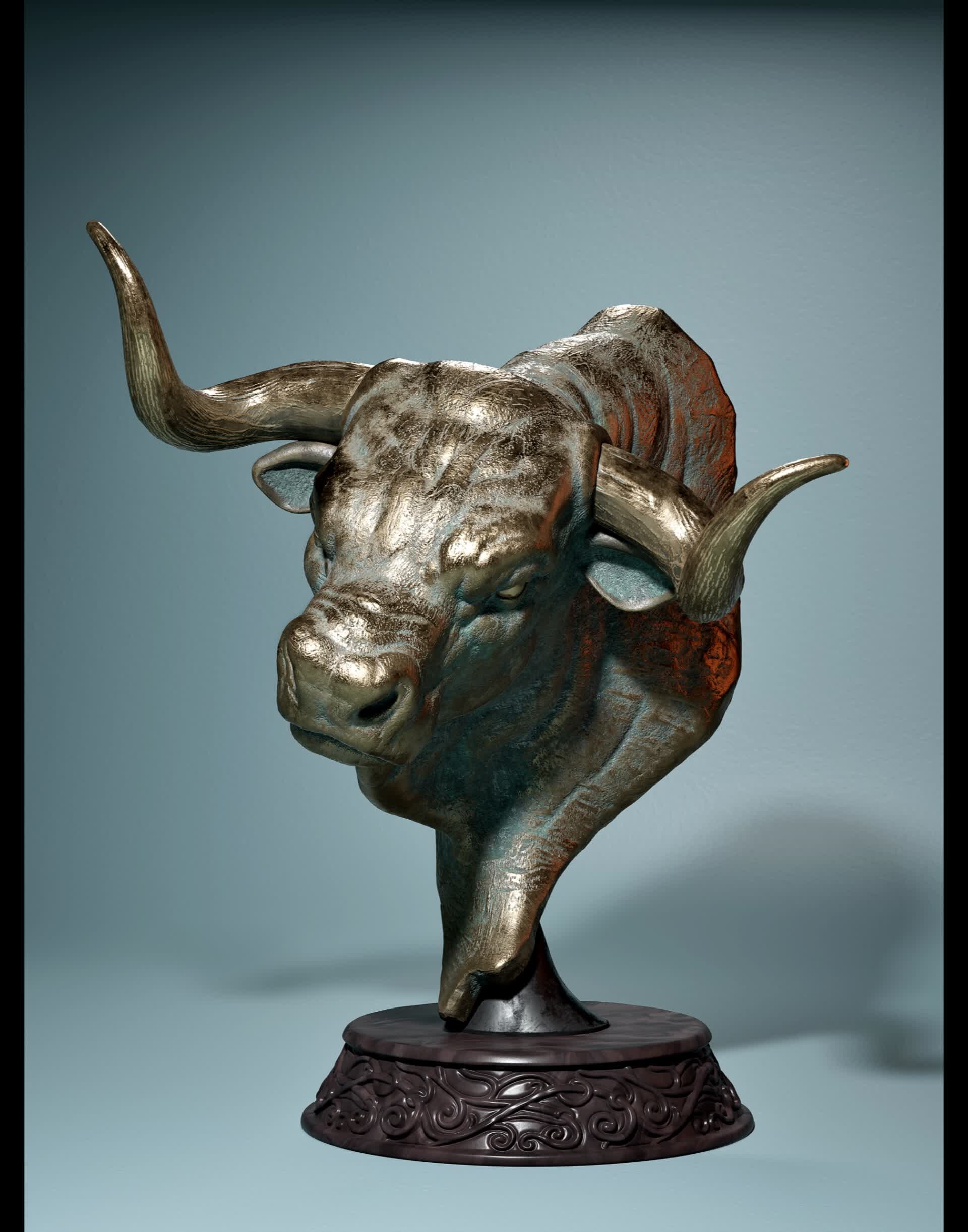 ArtStation - Bull Head
