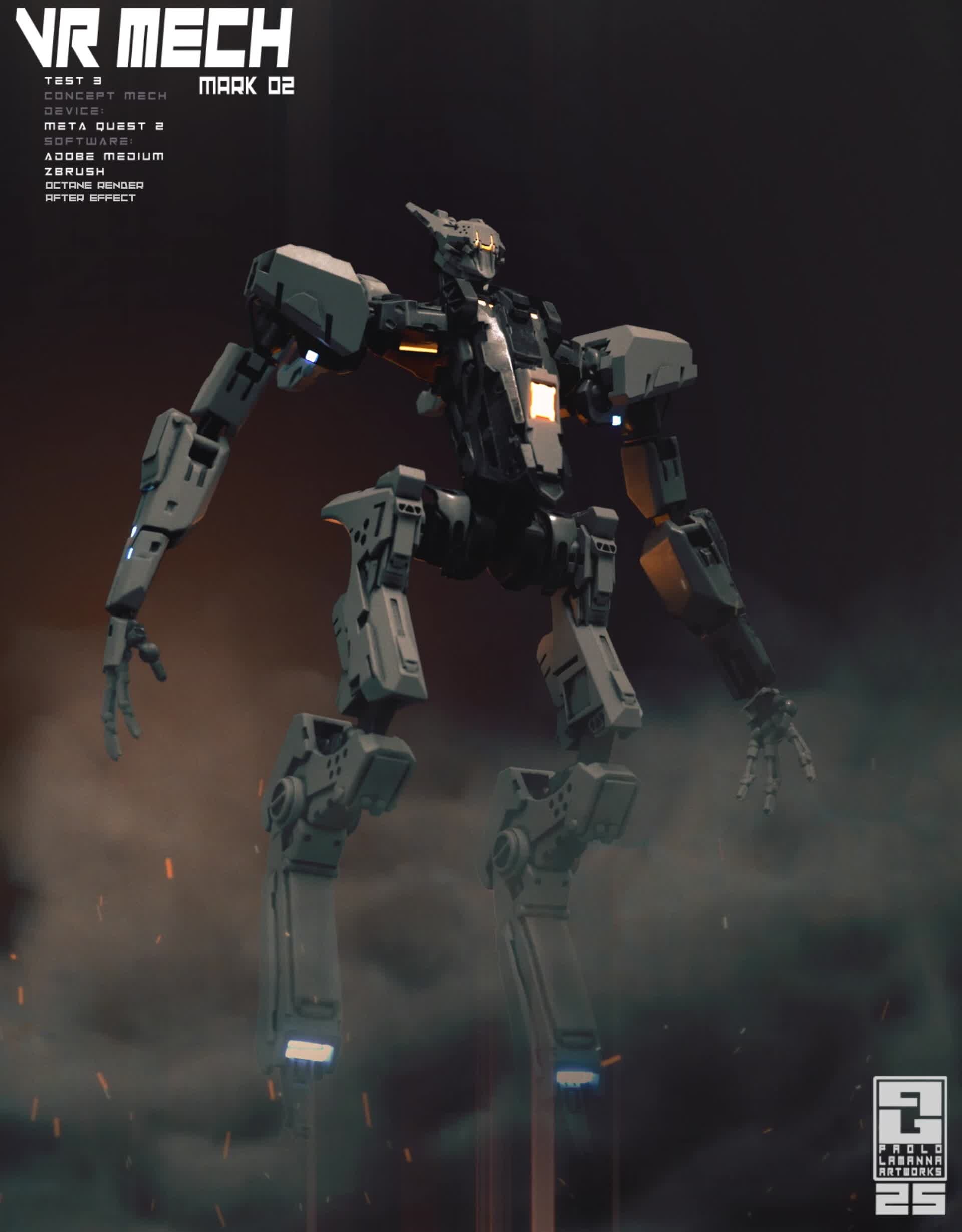 ArtStation - VR Mech Experiment 2