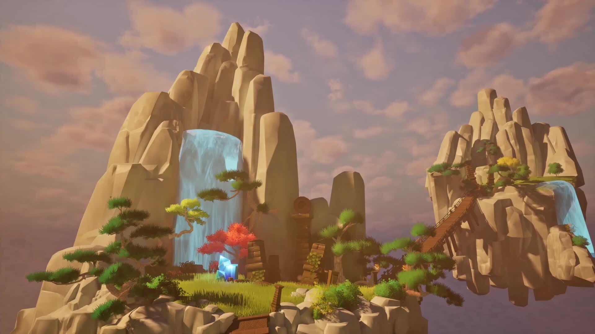 ArtStation - The Floating islands