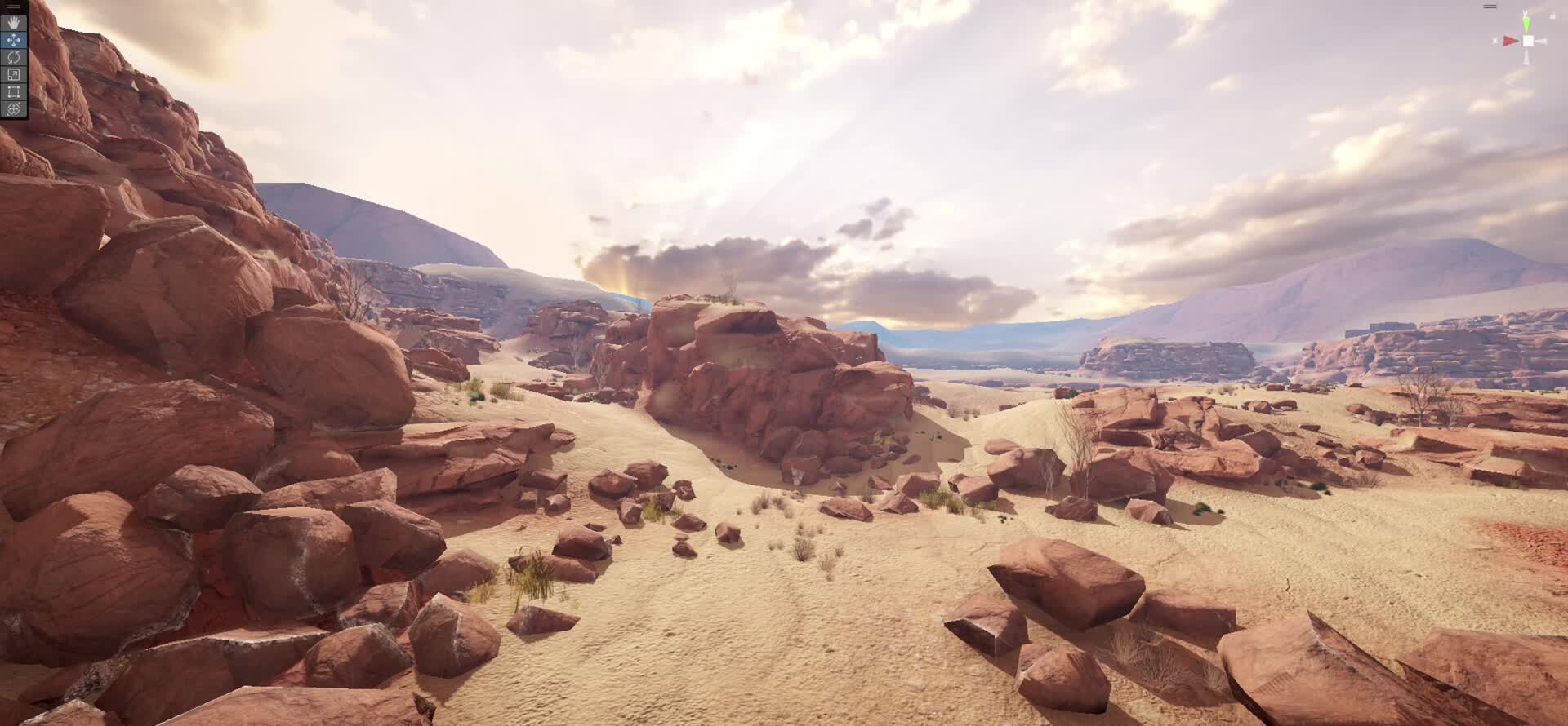 ArtStation - Mobile Game Environment. Offroad.