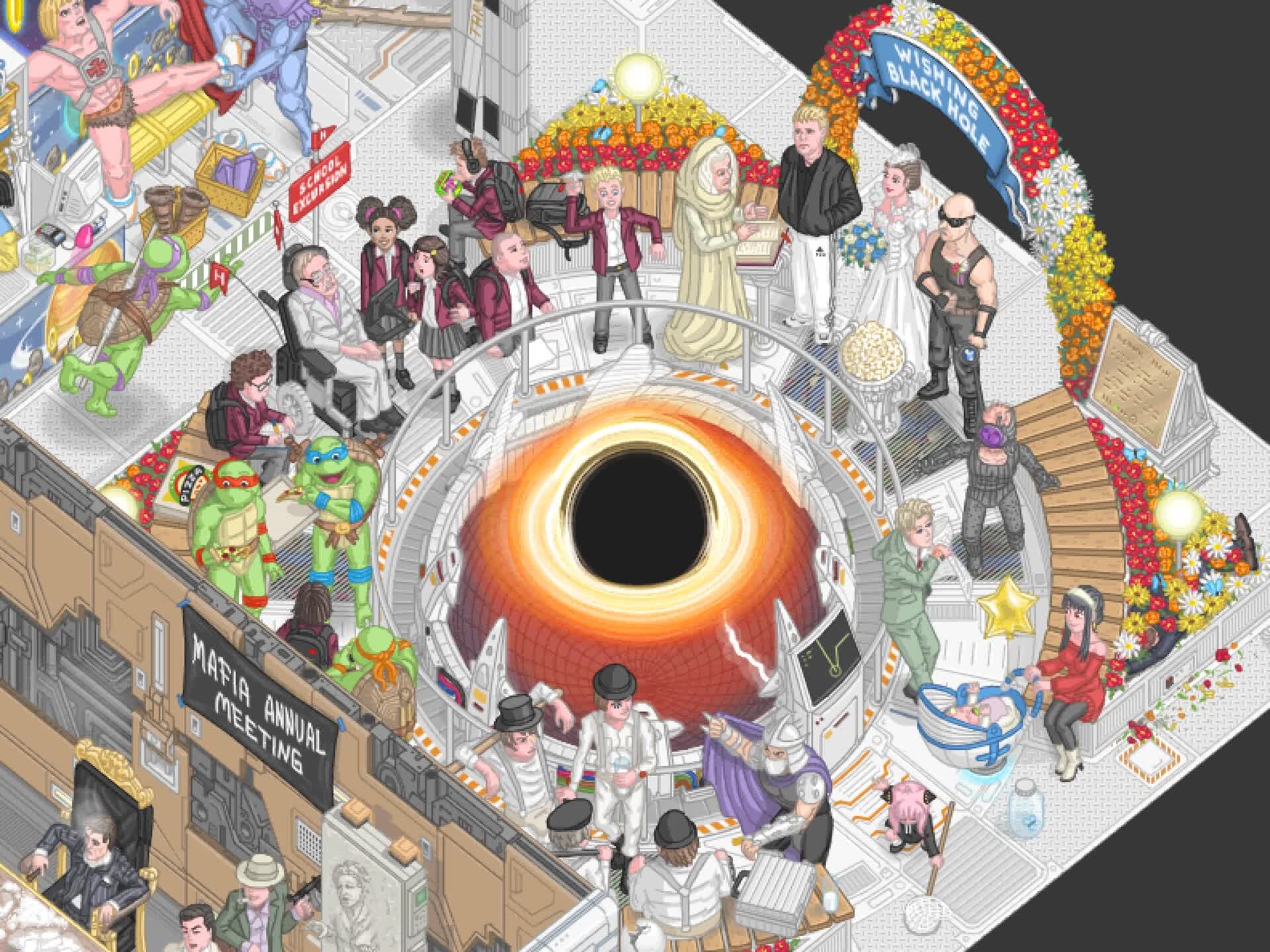 ArtStation - Block #50 - Wishing Black Hole