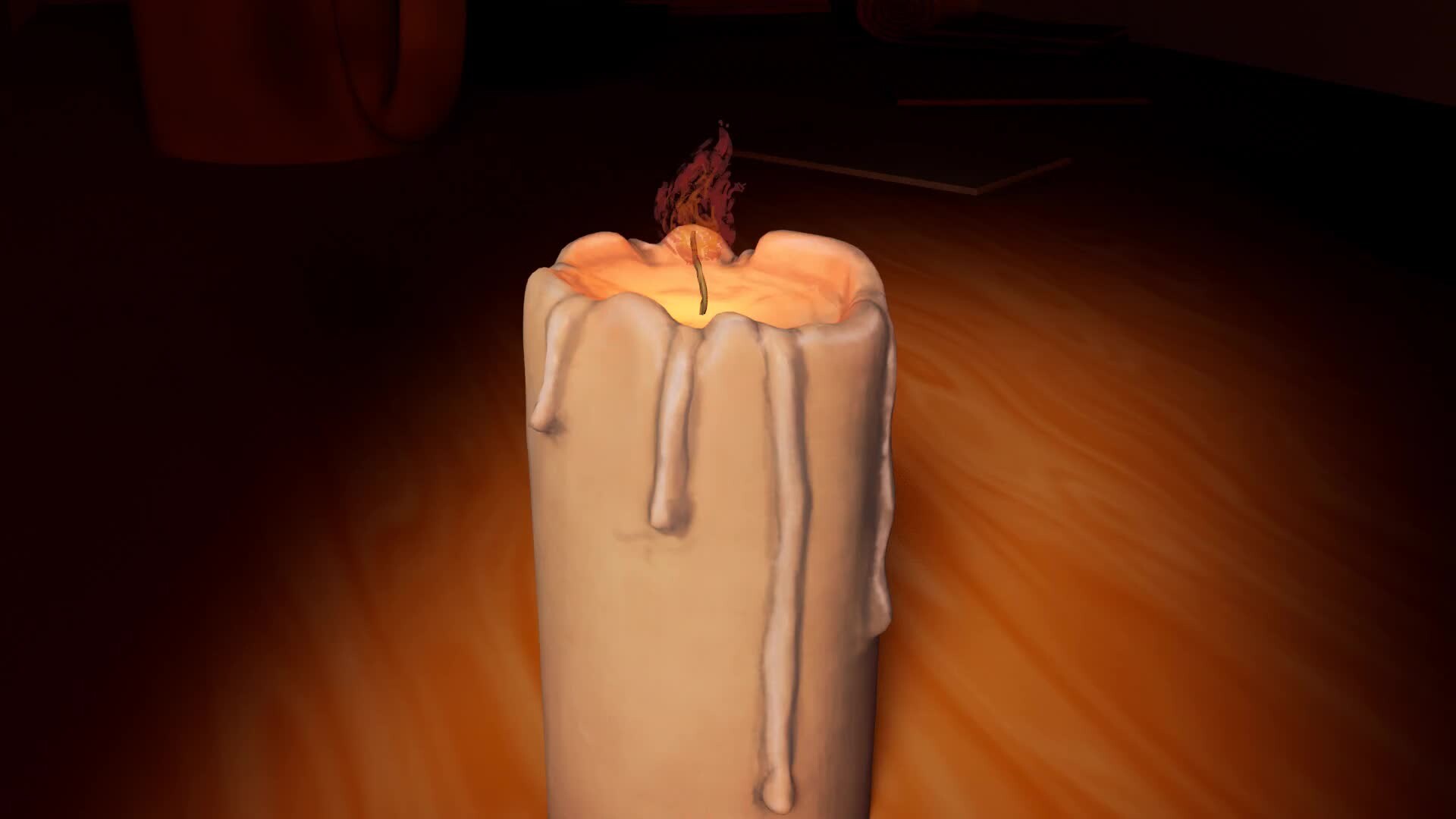 ArtStation - Candle - Texturing - 2D VFX - 3D Sculpting