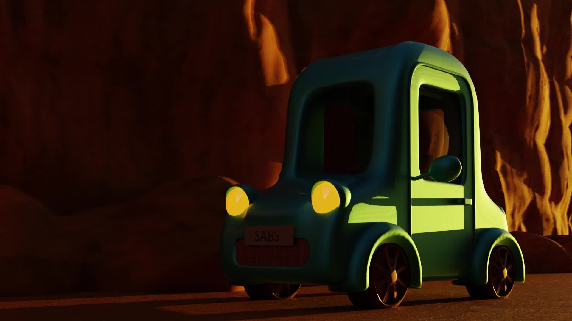 ArtStation - Stylised Car Animation