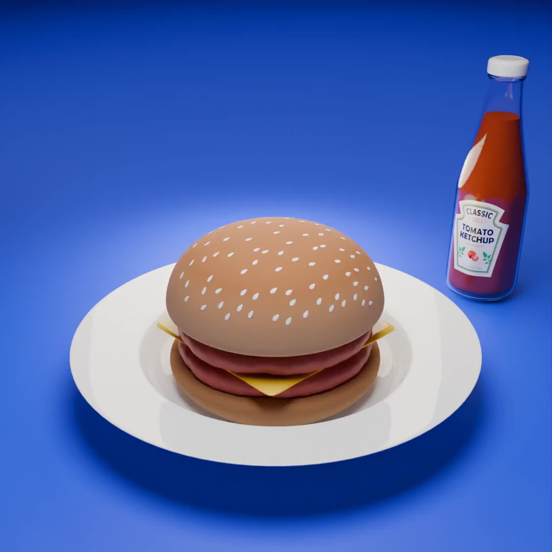 ArtStation - Burger Animation