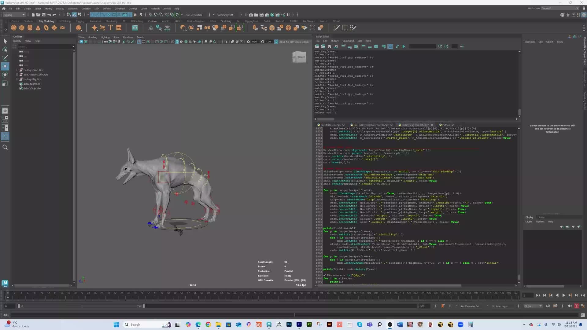 ArtStation - A Blendable Rig