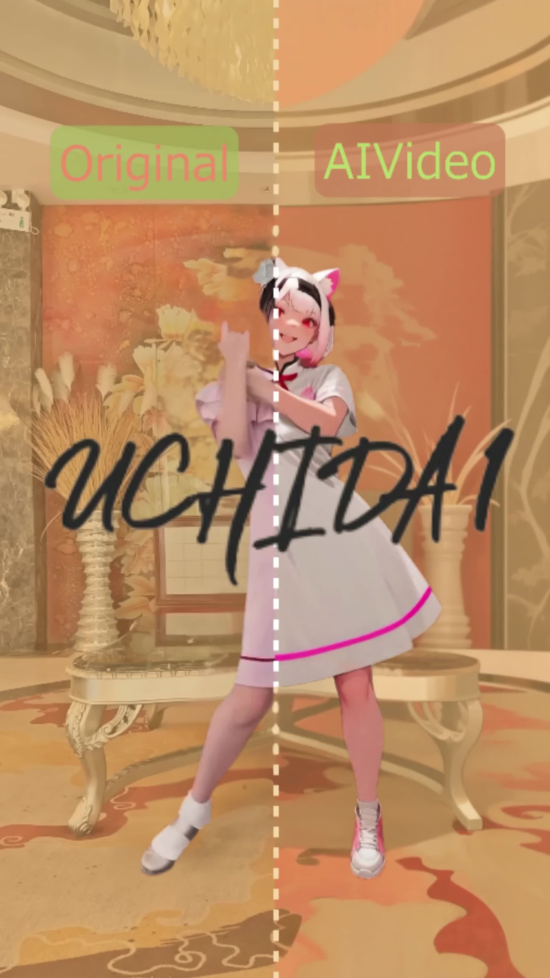 ArtStation - [Comparison] [Video] Dancing “UCHIDA 1” [Asibuto Penta] [Mental-san]