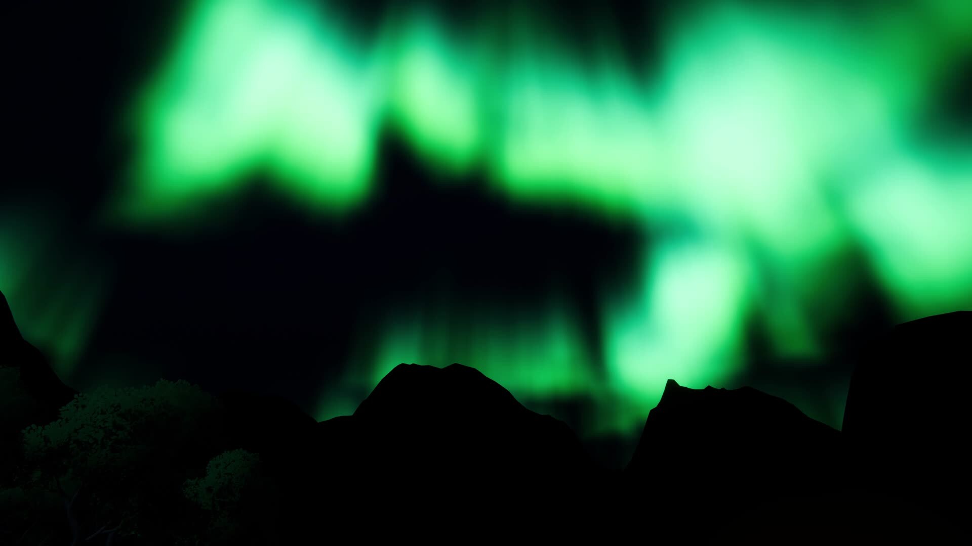 ArtStation - Aurora Borealis Skybox Shader