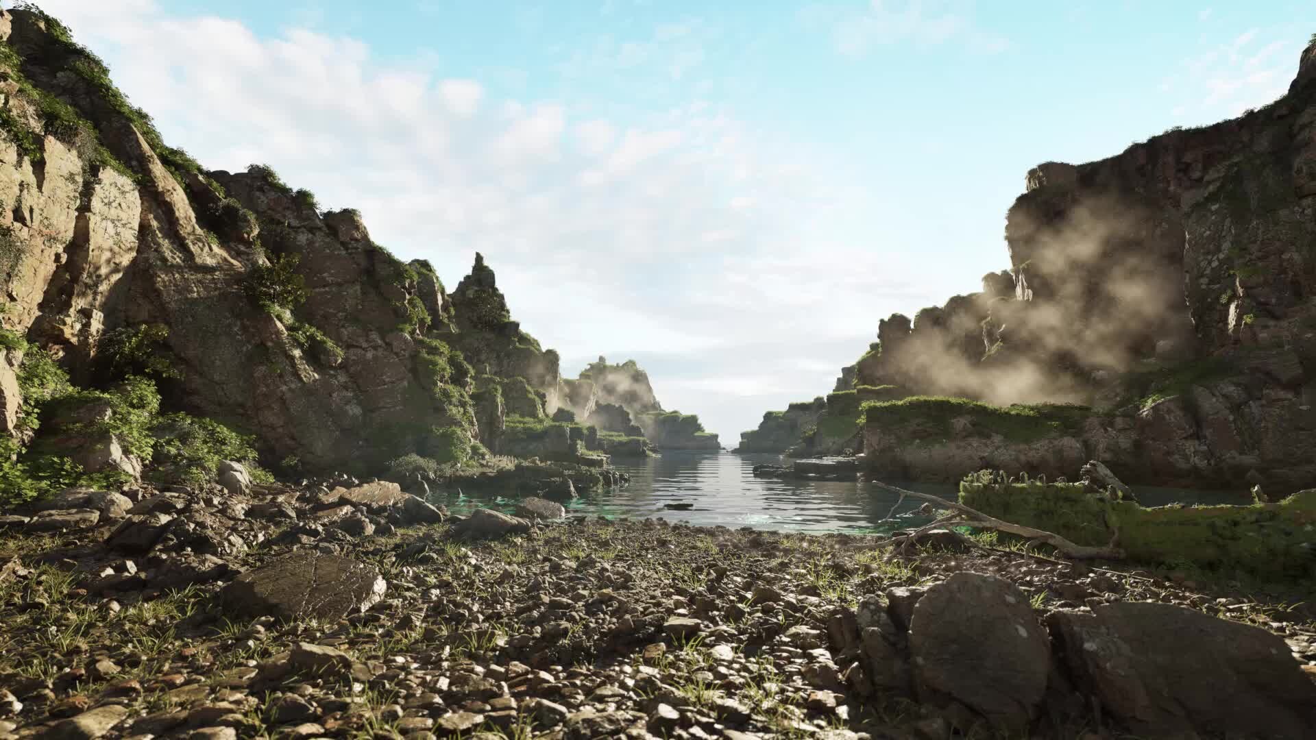 ArtStation - Calm cove