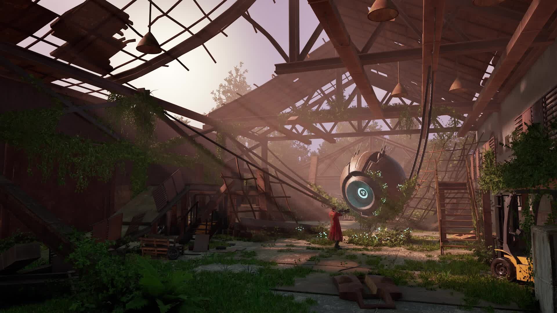 ArtStation - Robot Crash - 3D Real Time Environment