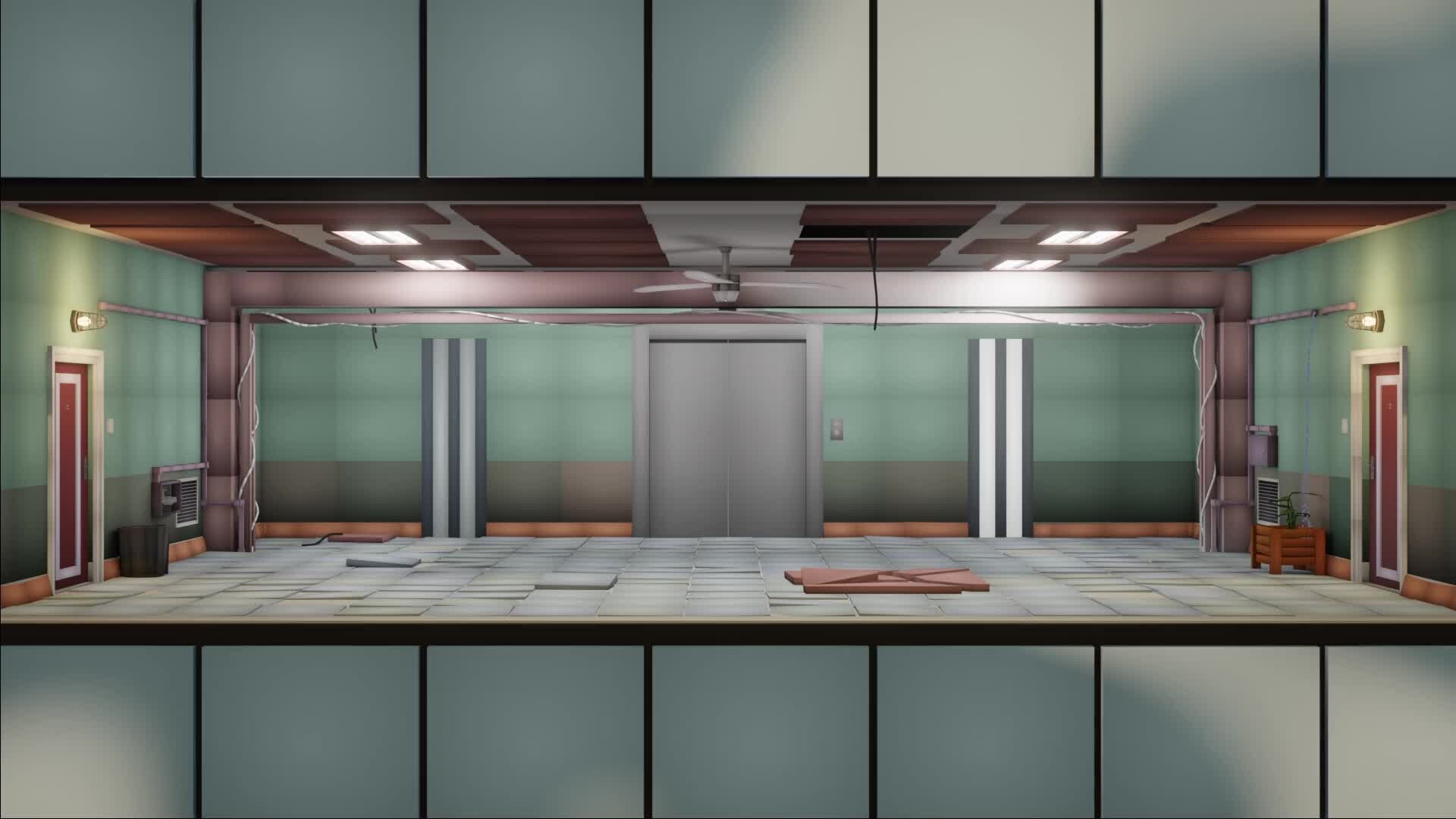 ArtStation - The short film Cubic Worlds (animation)