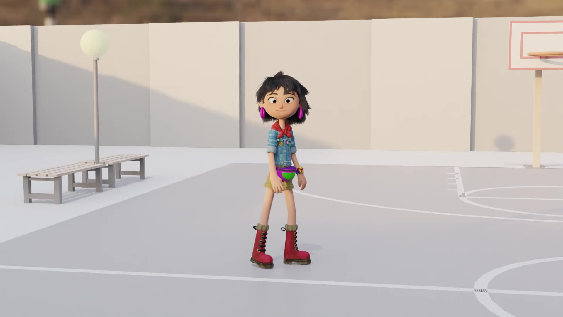 ArtStation - Throwing ball animation