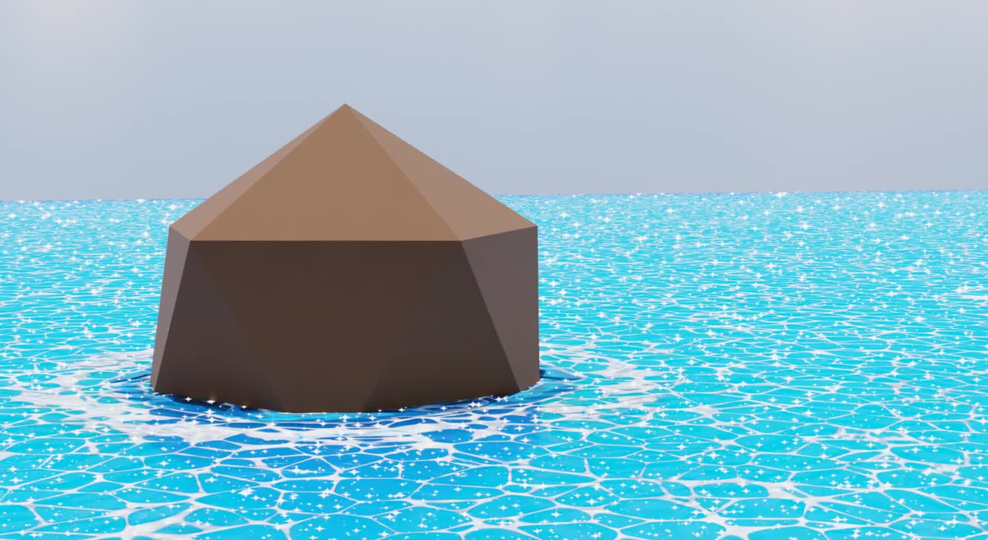 ArtStation - Procedural Toon Water Shader with collision detecting