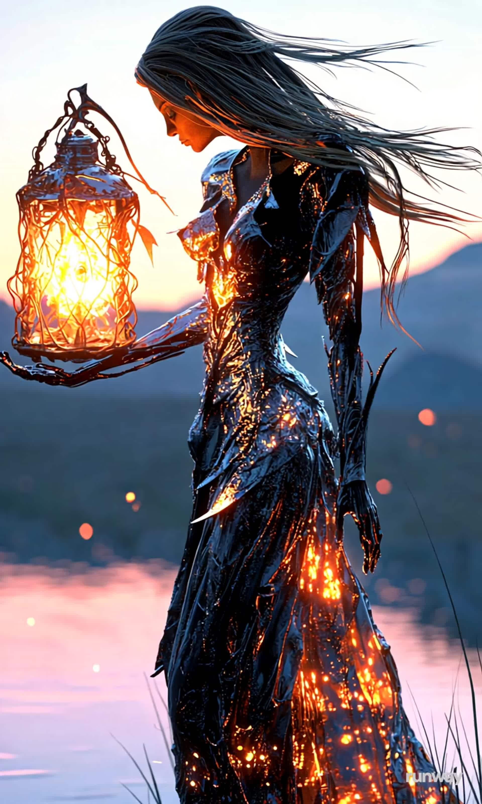 ArtStation - The Lanterns of Farewell