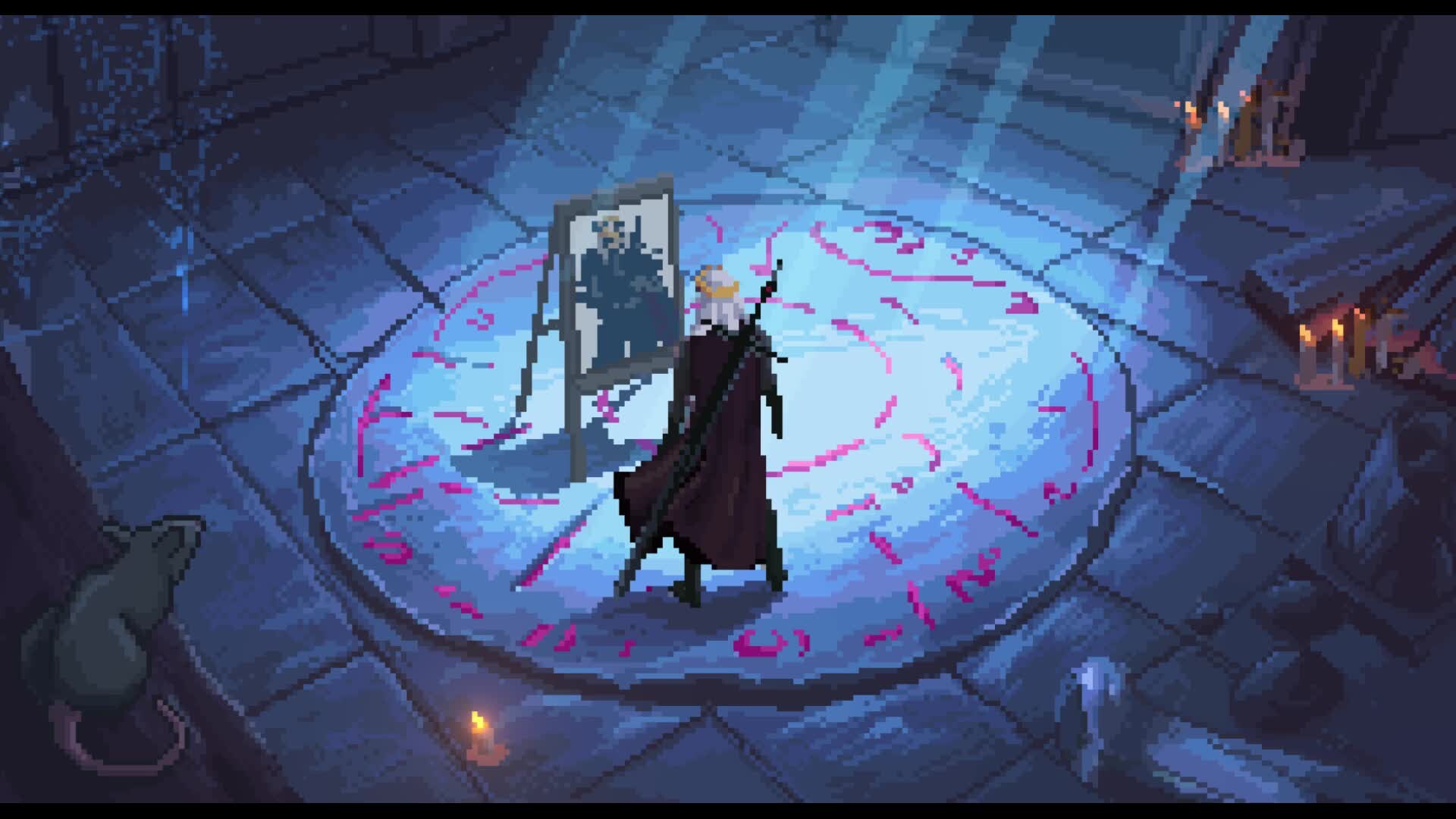 ArtStation - Pixel art cutscene