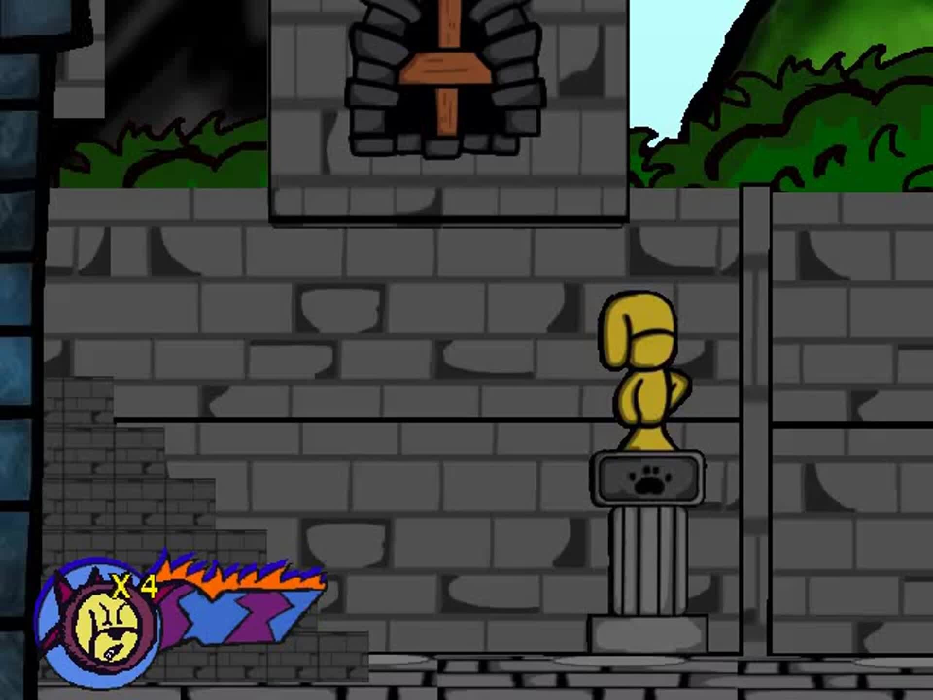 ArtStation - 2019 Lacy's stroll through the town, starting world test