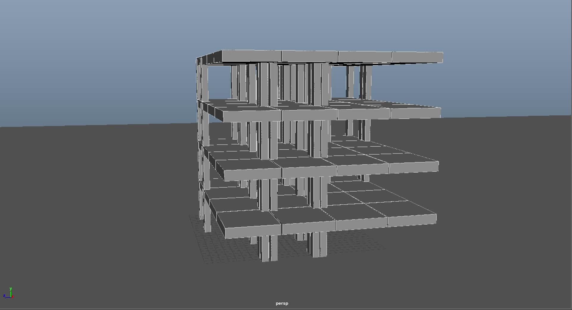 ArtStation - Shattering Under-Construction Building | 3D Environment