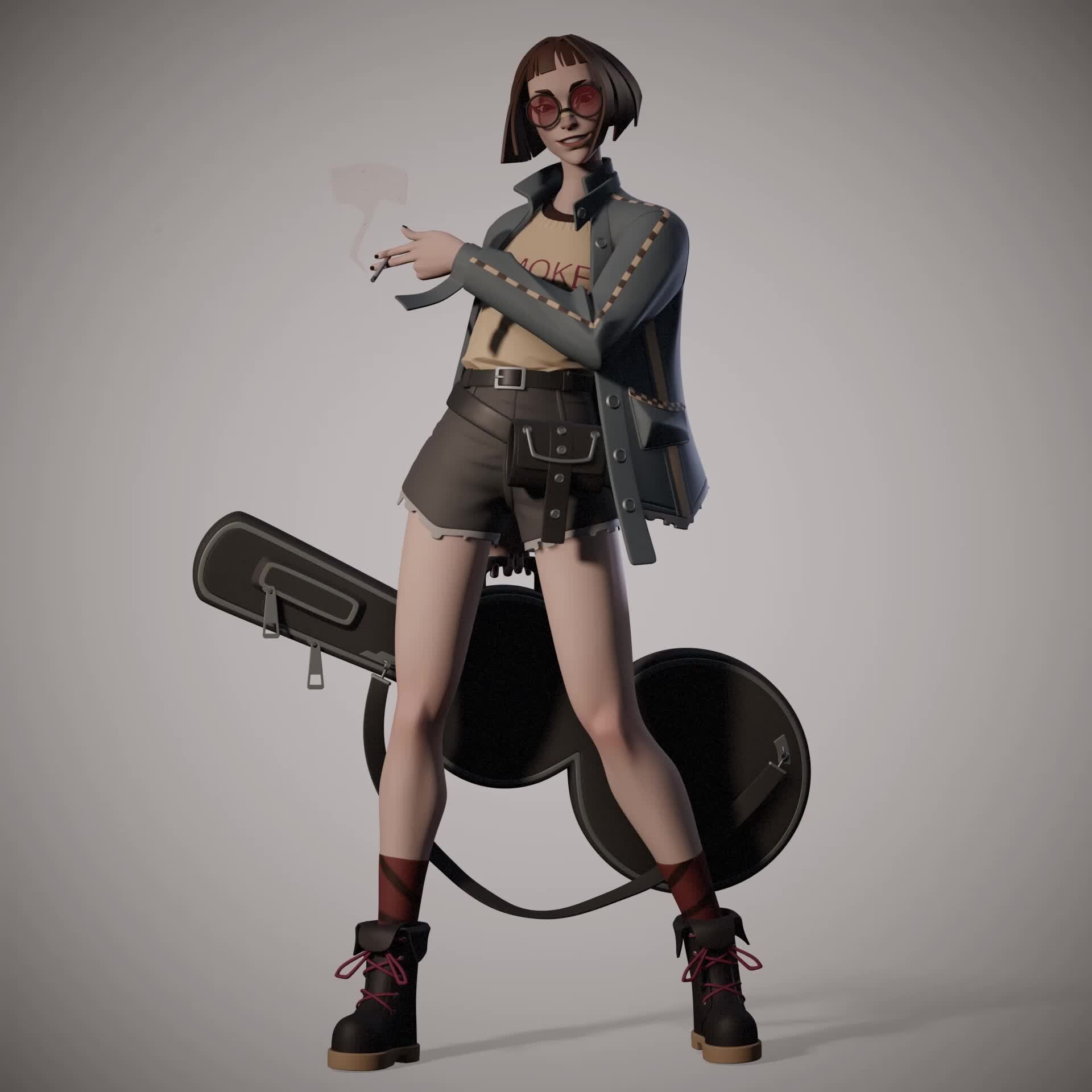 ArtStation - CowBoy+POP