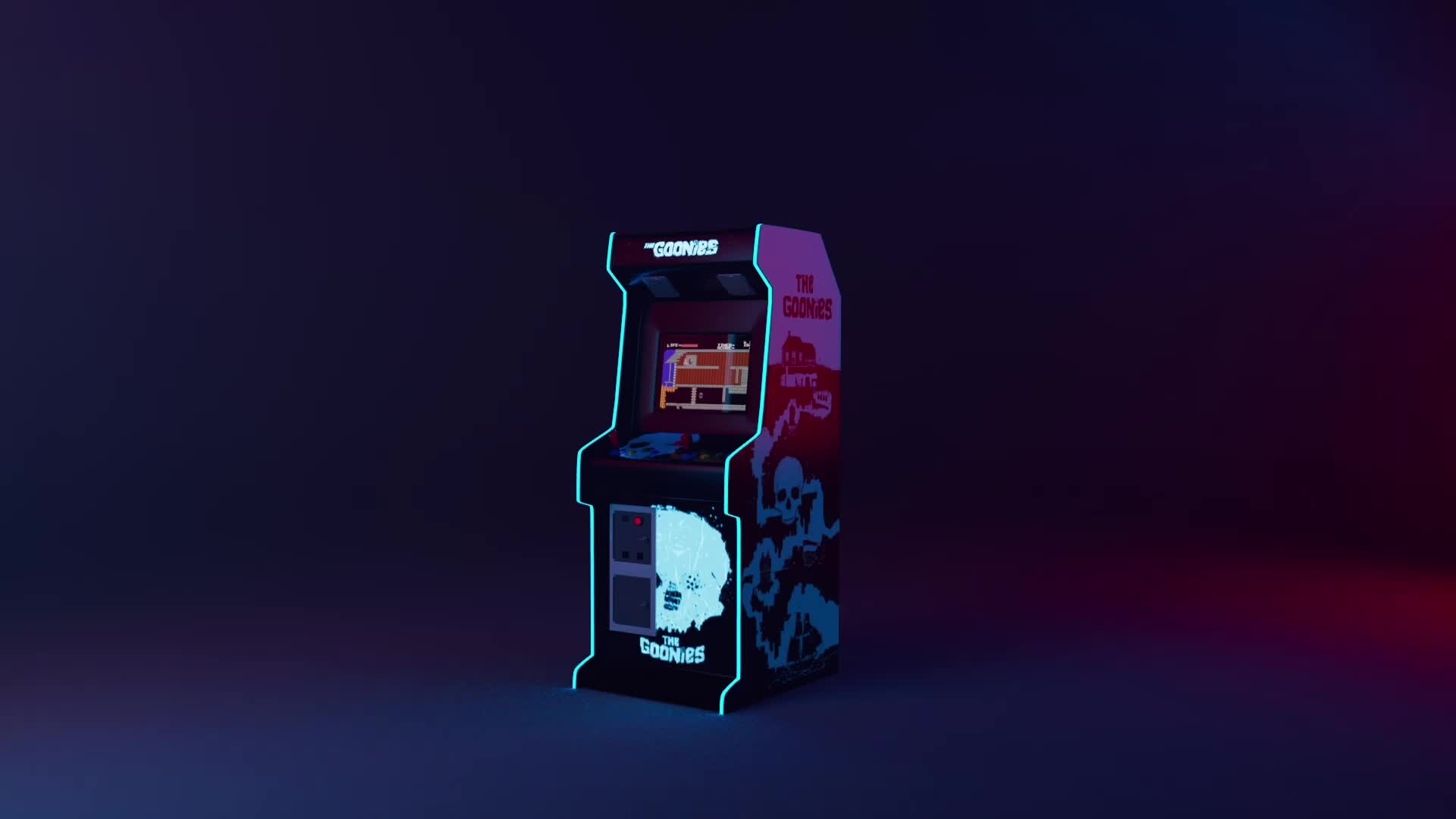 ArtStation - Arcade "The Goonies"