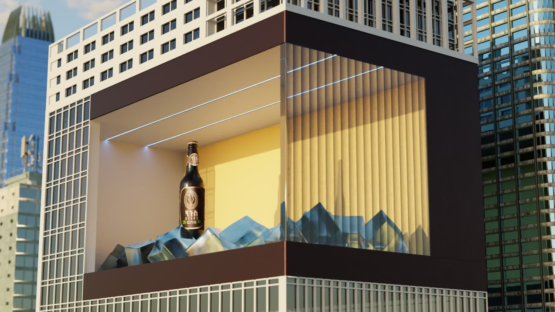 ArtStation - 3D AD screen