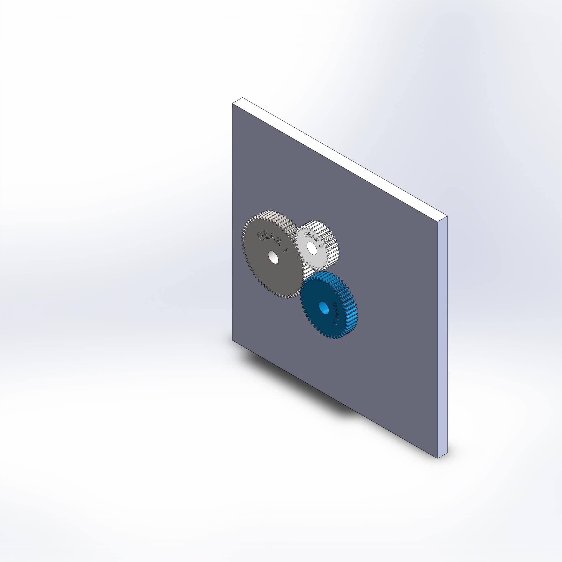 ArtStation - Spur Gear animation