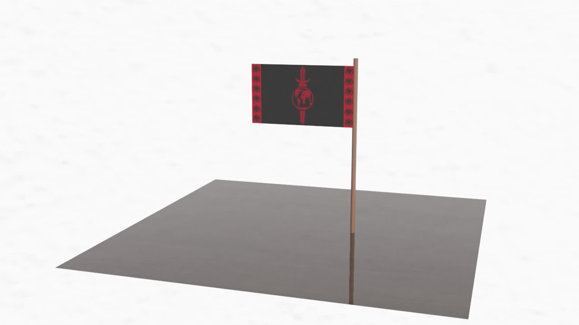 ArtStation - Flag Animation