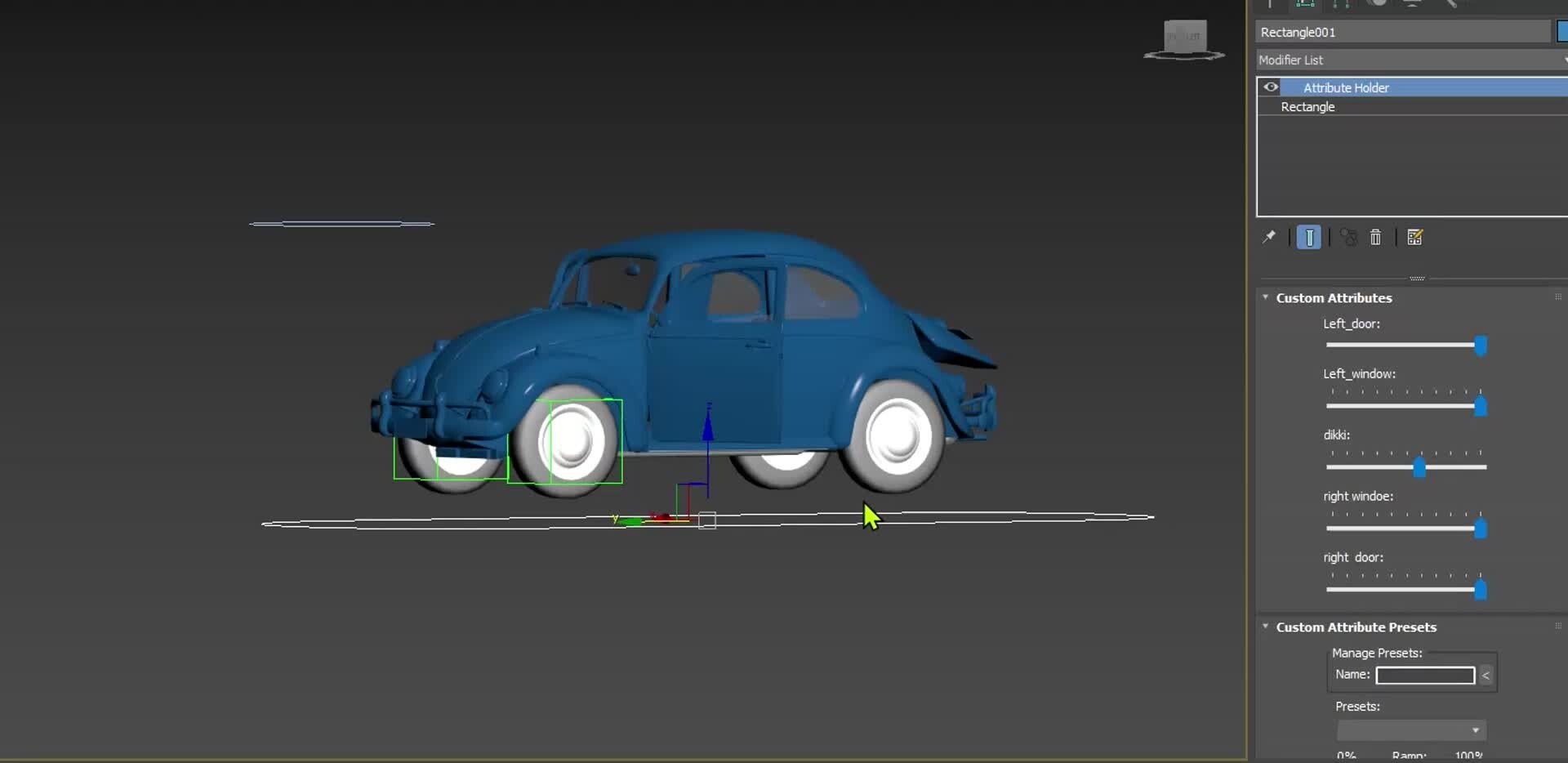 ArtStation - Car rigging