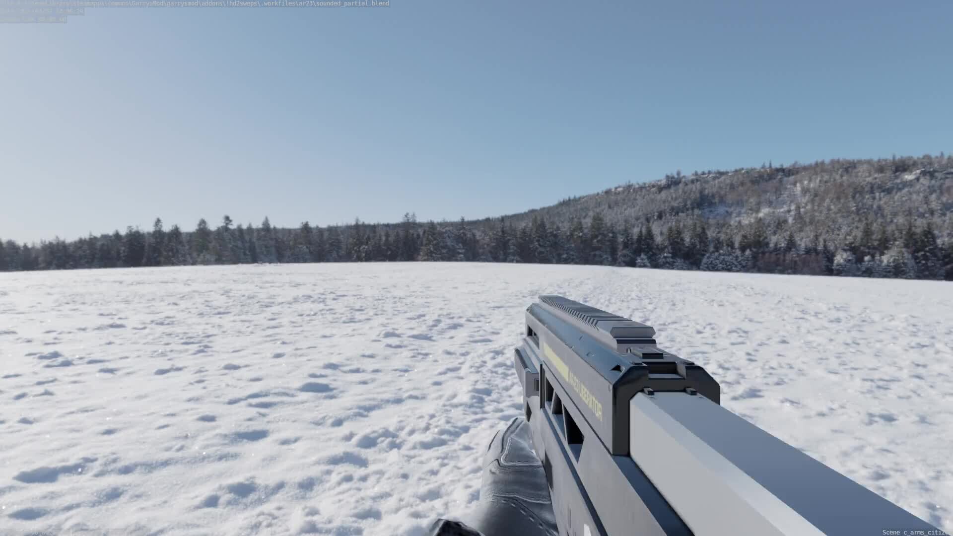 ArtStation - AR-23 "Liberator" From HellDivers 2 (Viewmodel Animation)