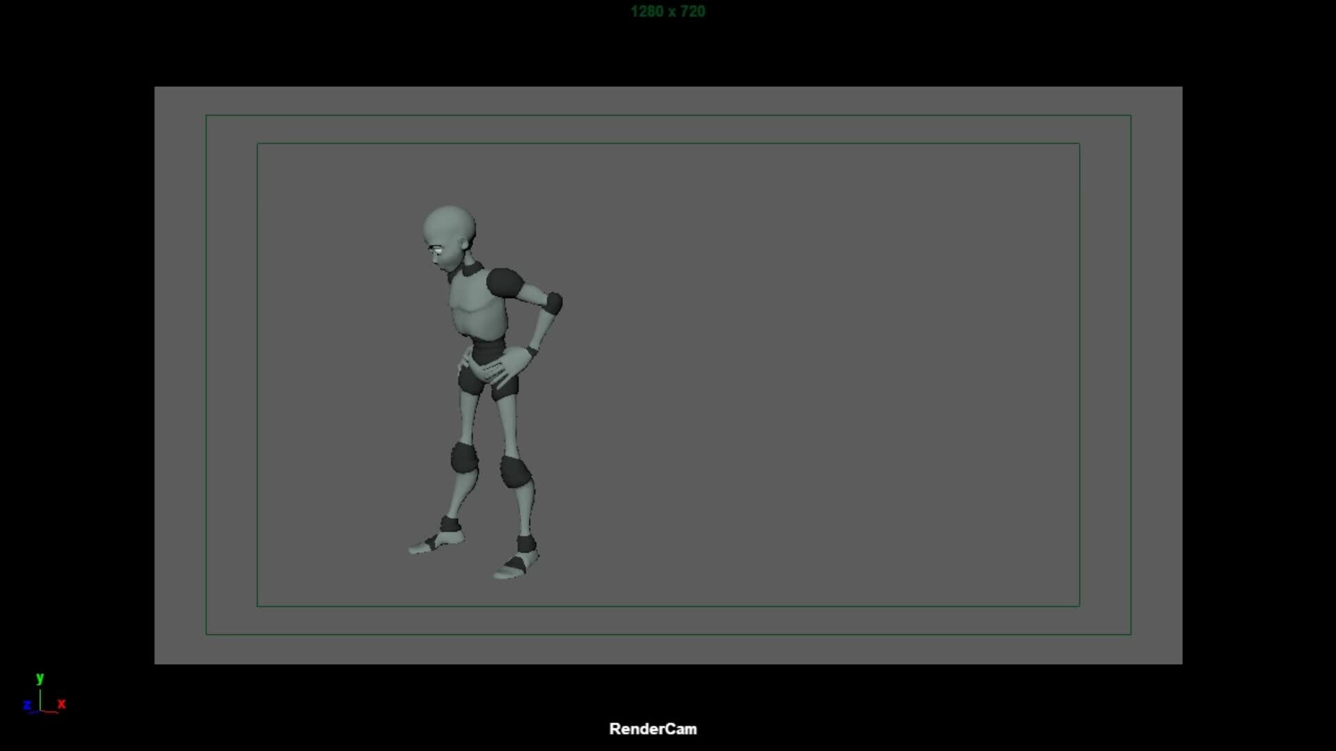 ArtStation - Three-Step Weight Shift Animation Project.