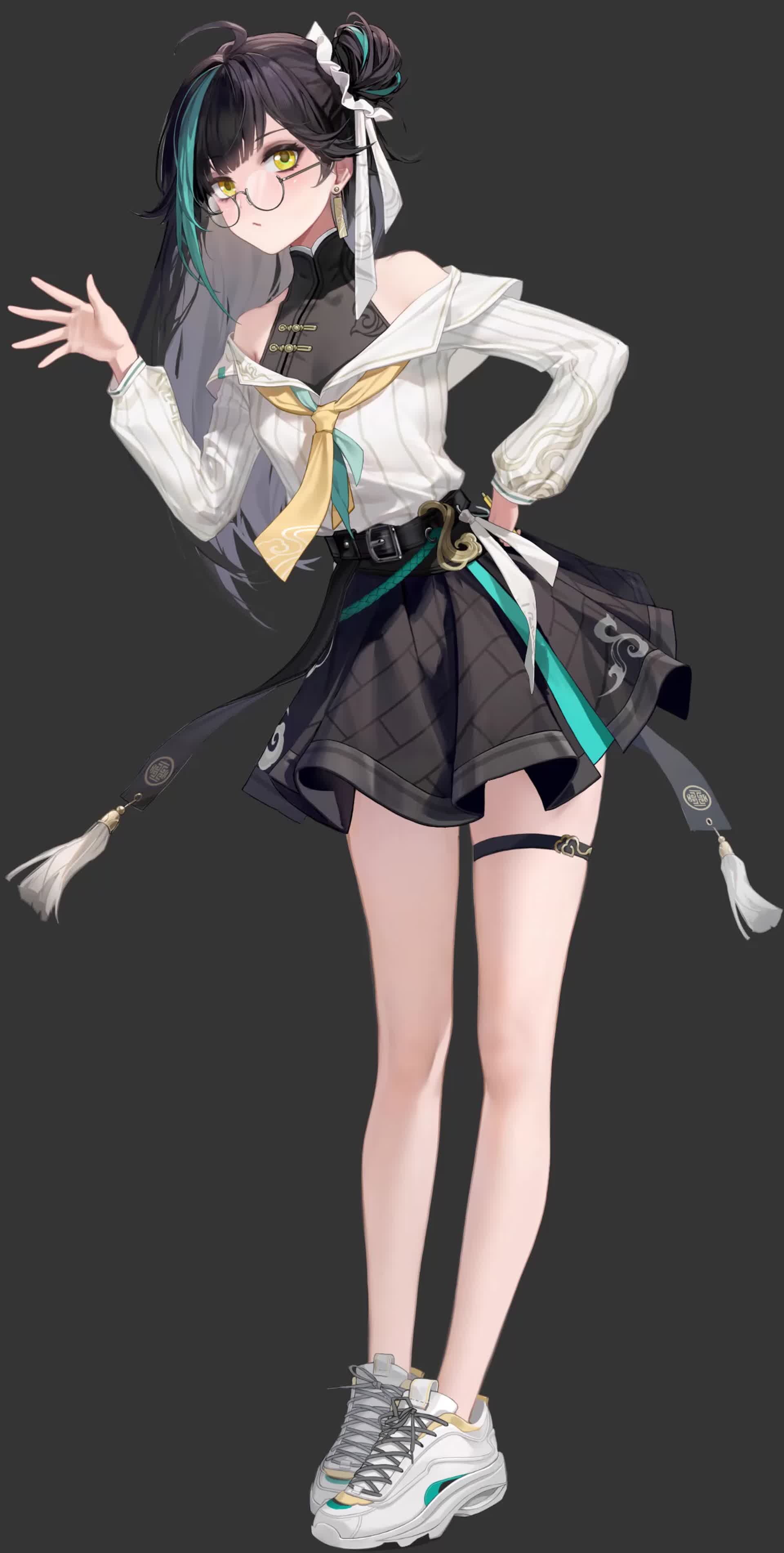 ArtStation - Spine2D works：Character portrait performance-Fuling