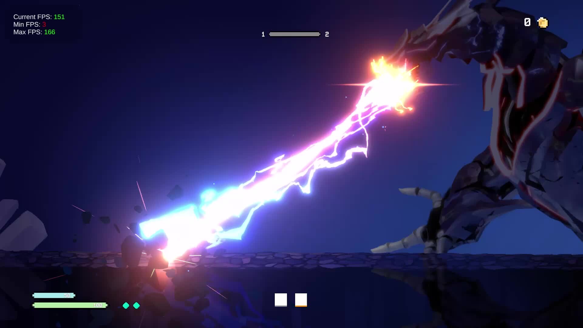 ArtStation - Lightning Beam [Game VFX]