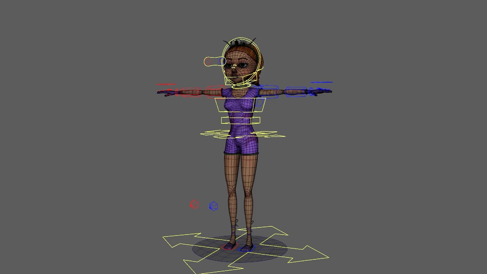 ArtStation - Character Rig - Aviva