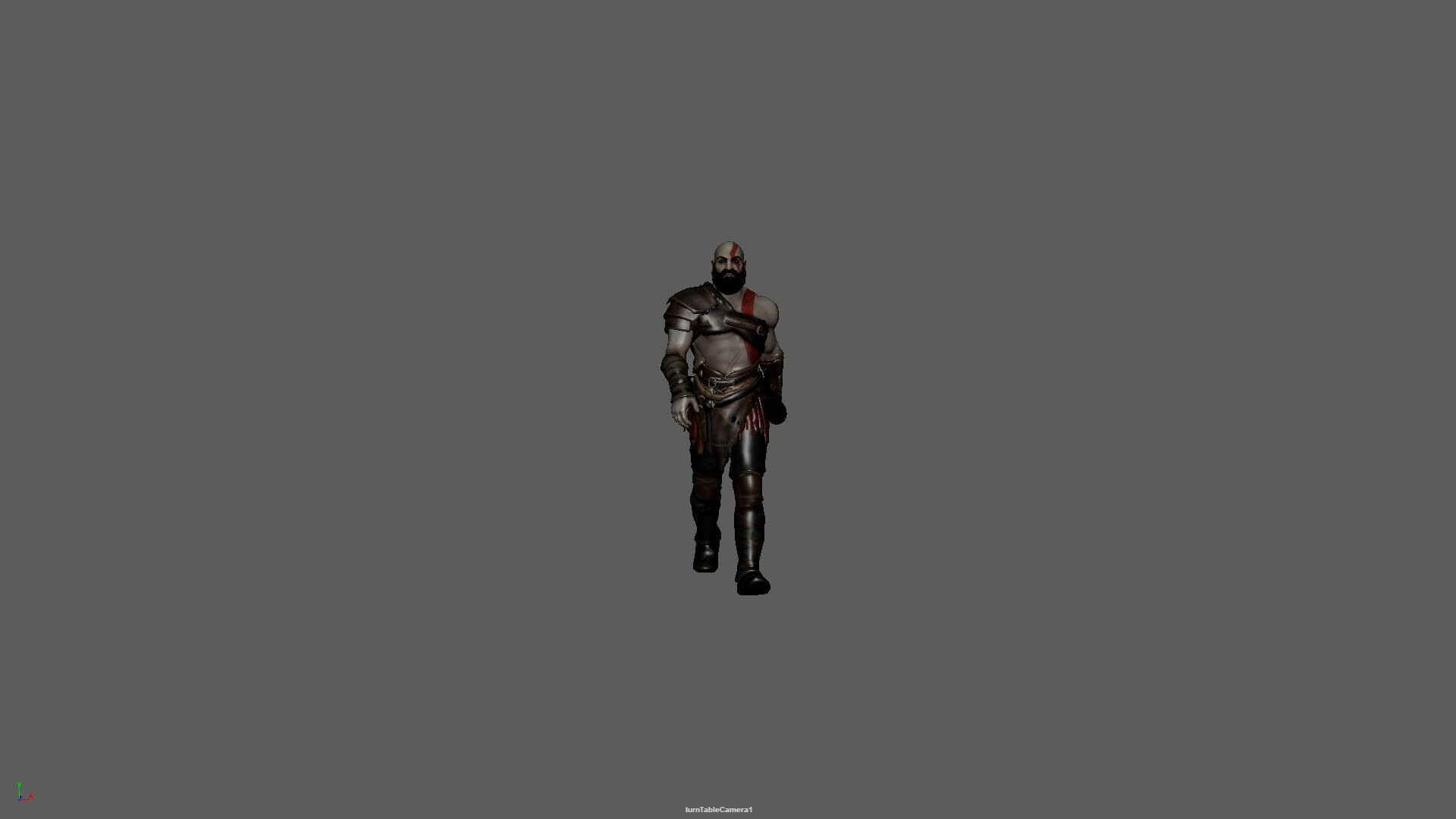 ArtStation - Kratos_Walk_Animation_02