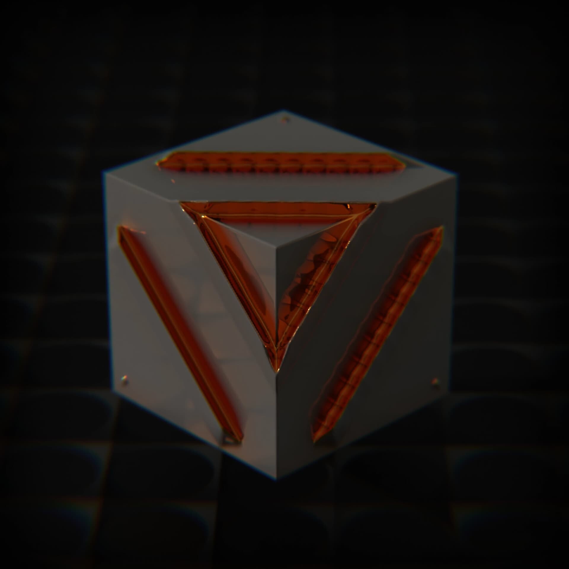 Ben Luke Parsons - Abstract Morphing Cube-Blender Practise