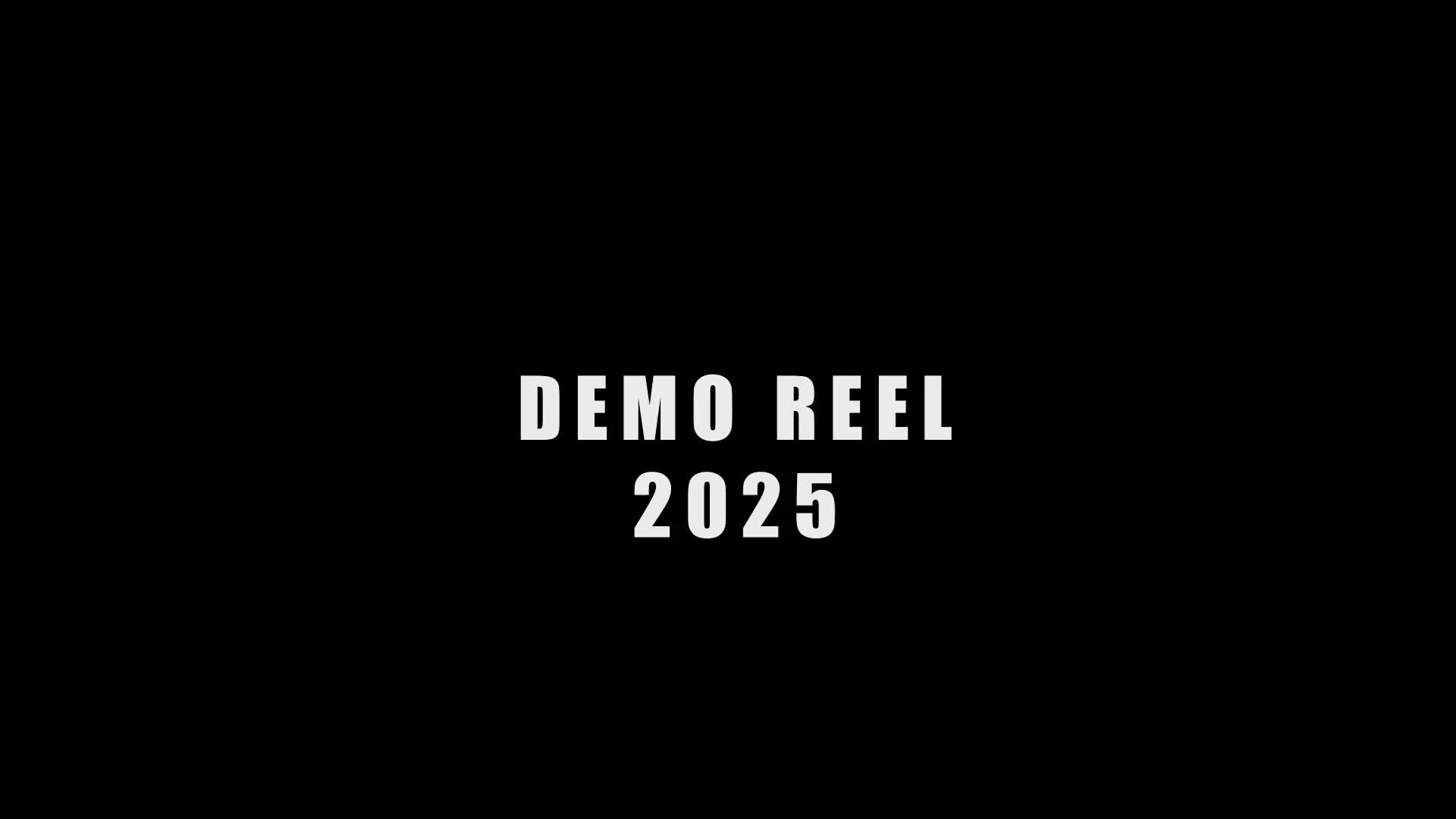 ArtStation - Demo Reel 2025