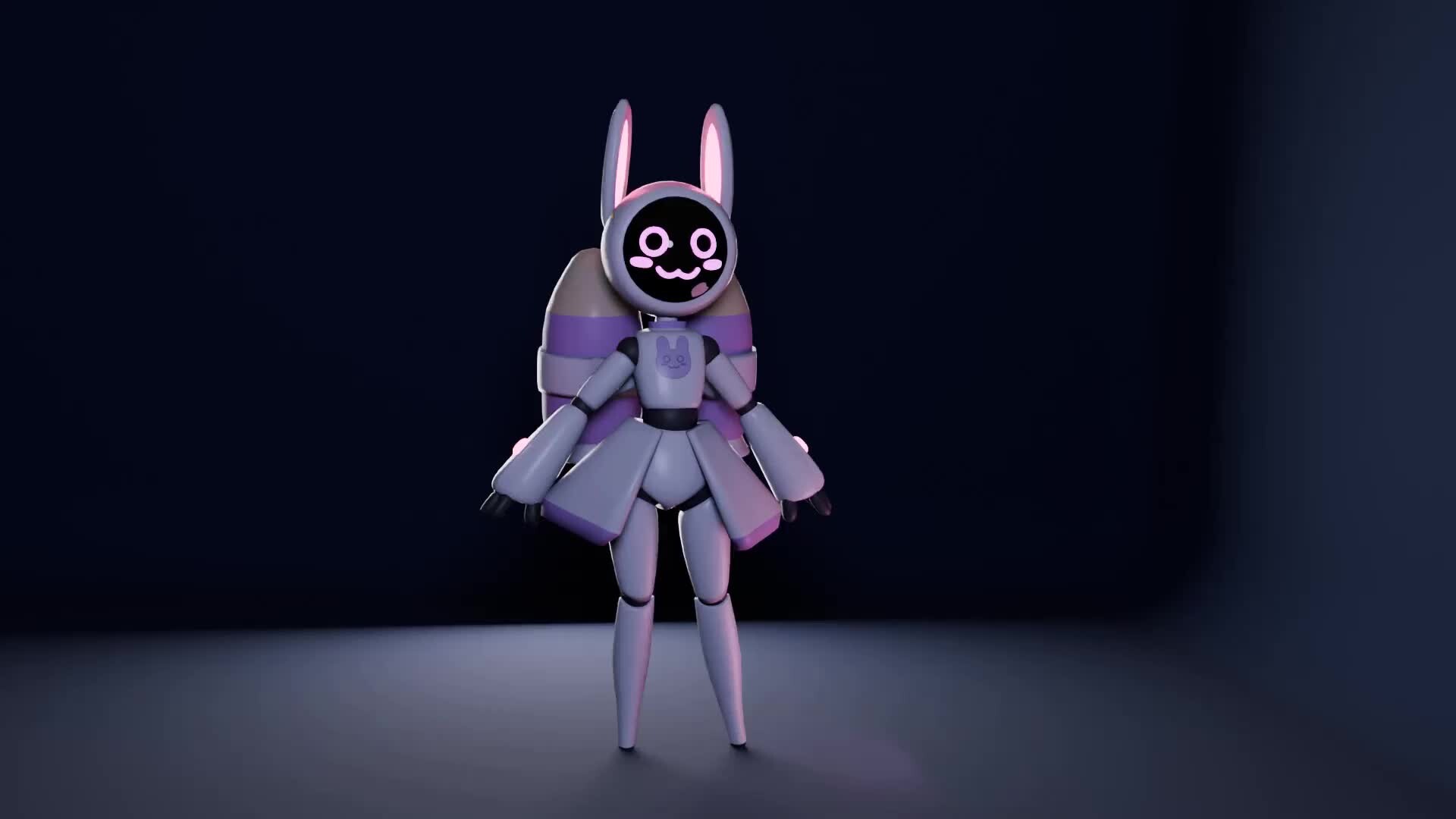 ArtStation - Moon Rabbit Robot (WIP Update!)