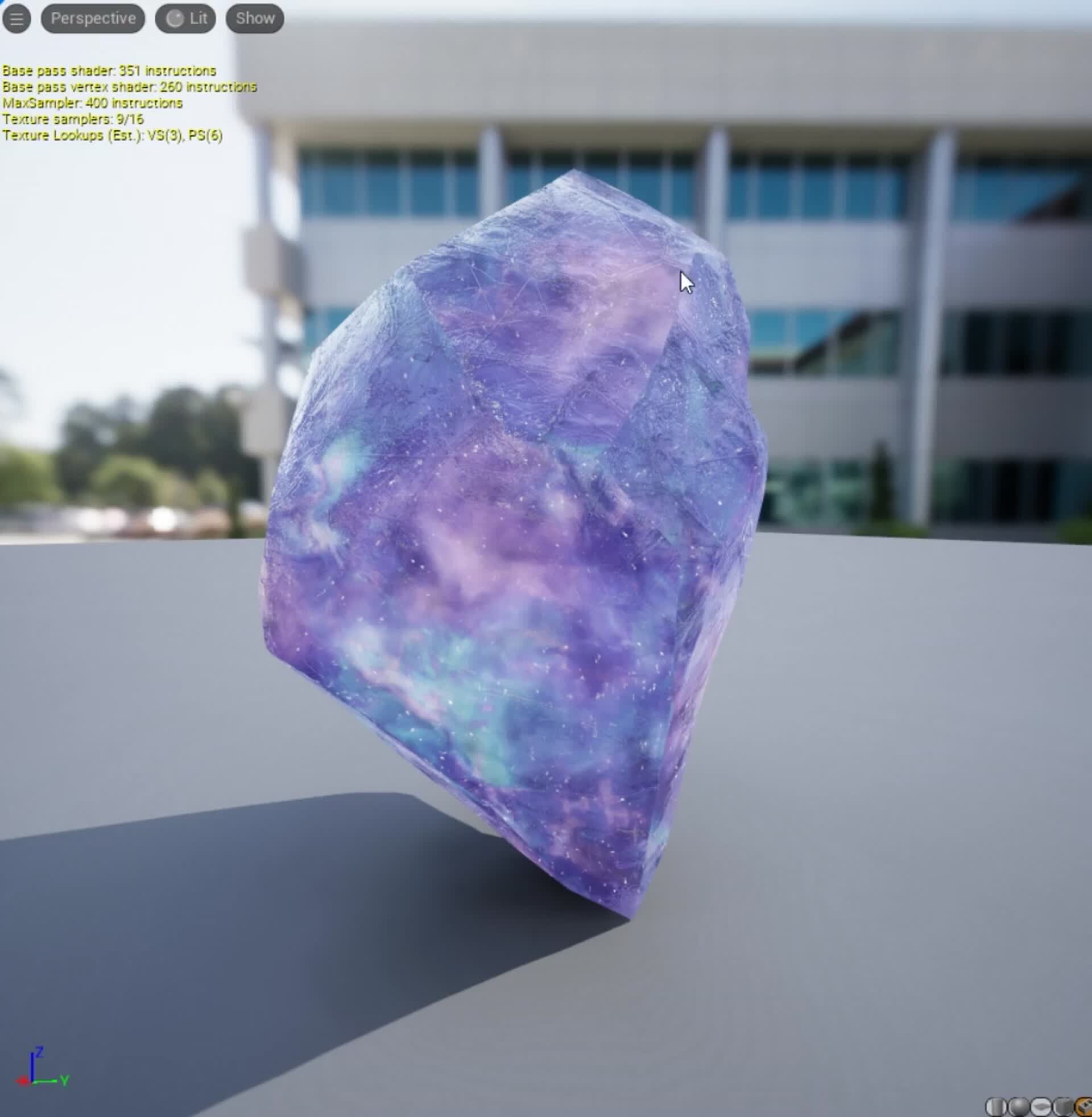 ArtStation - Crystal Shader Effect