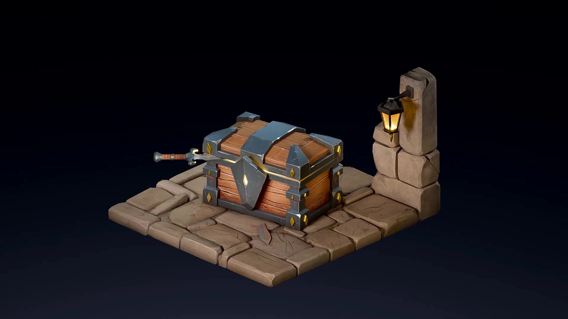 ArtStation - The Last Relic of the Fallen Keep