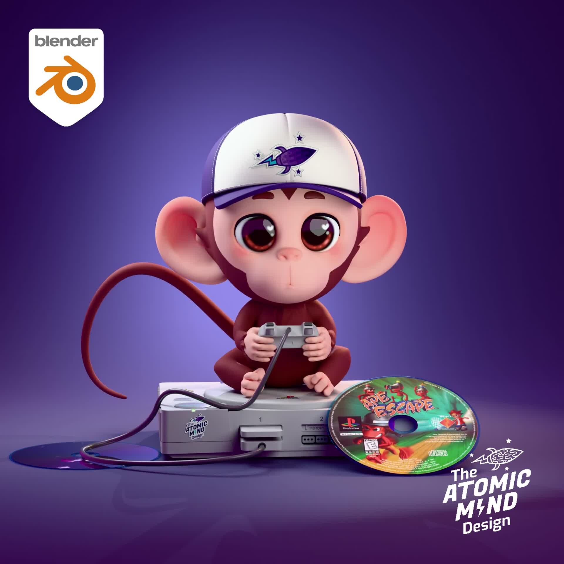 ArtStation - Blender 3D Sculpt: Monkey