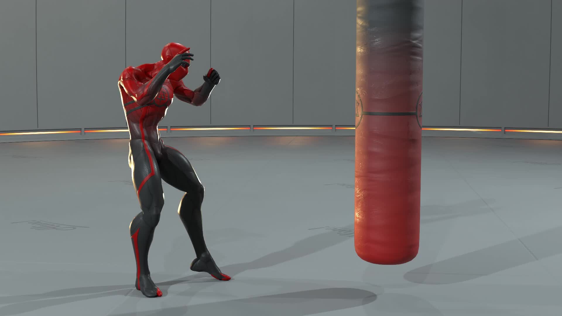 ArtStation - Four Hit Combo Animation