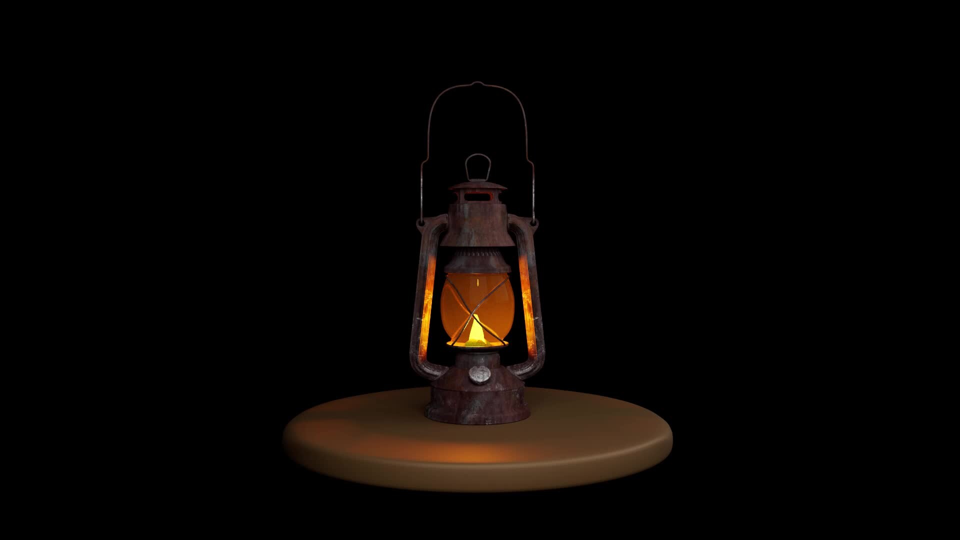 ArtStation - Rustic Lantern – 3D Prop Design
