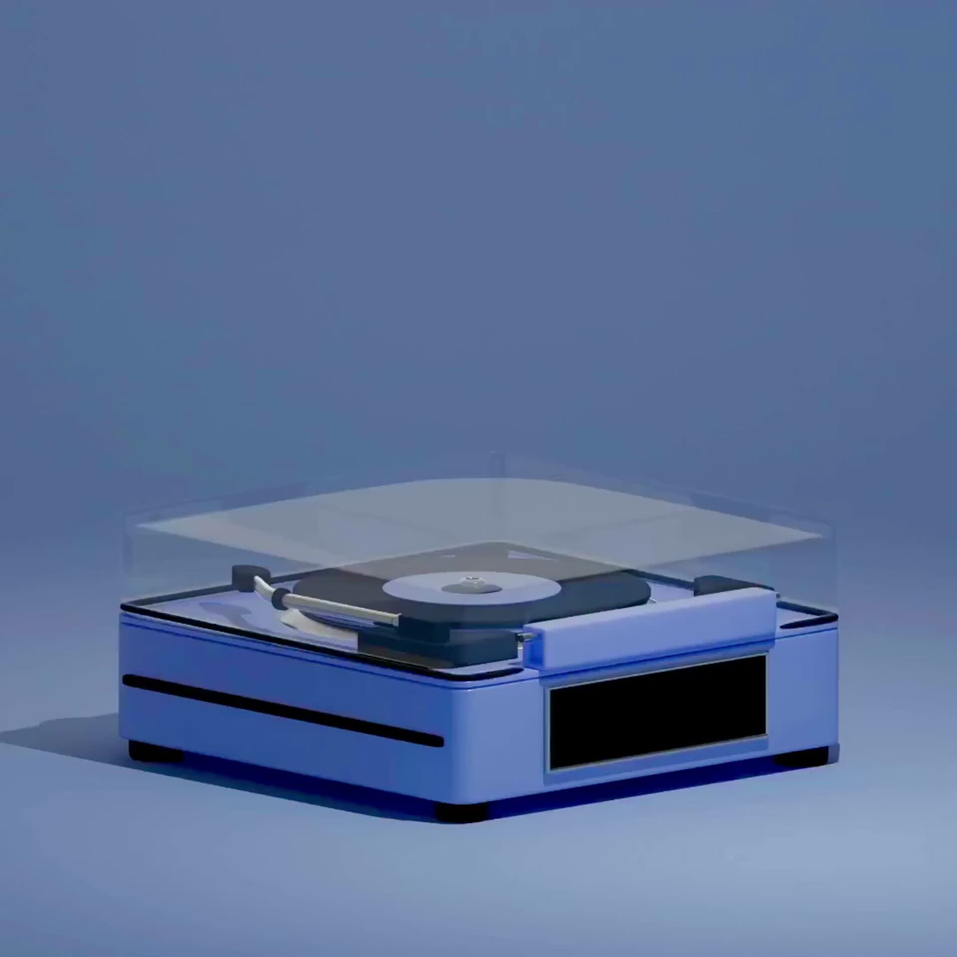 ArtStation - Record Player animation
