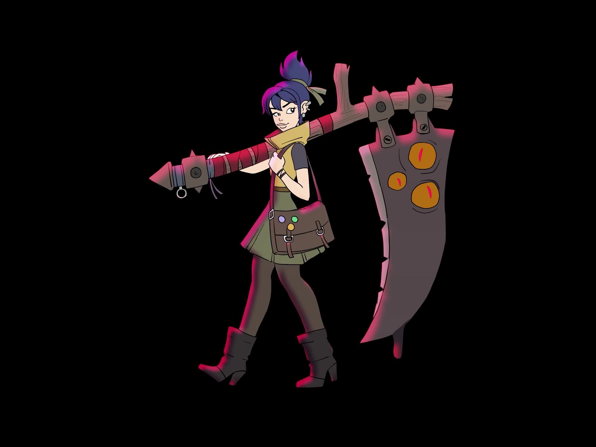 ArtStation - S Girl animation
