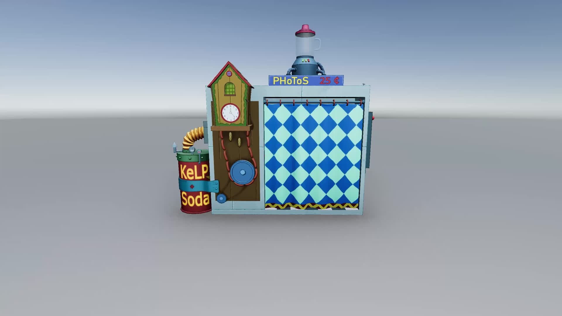 ArtStation - SpongeBob SquarePants Time Machine