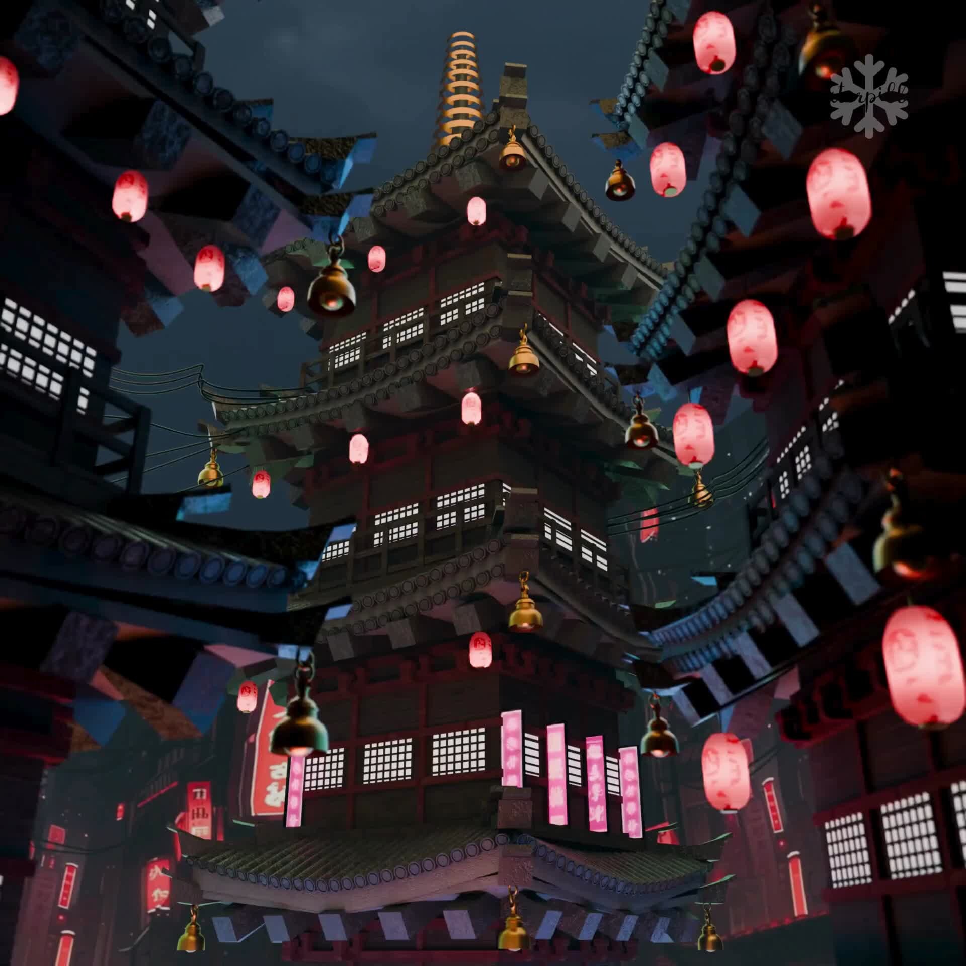 ArtStation - Cyber Temple