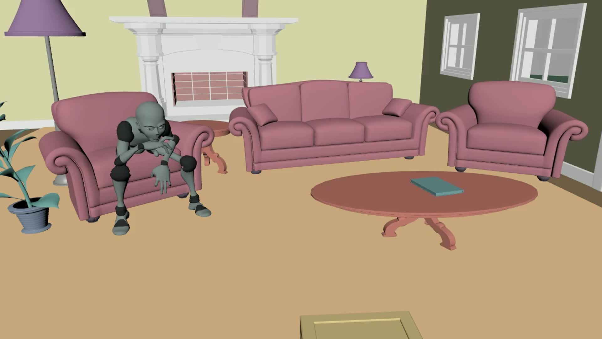 ArtStation - Portfolio 2 - 3DA2: Playblast animation