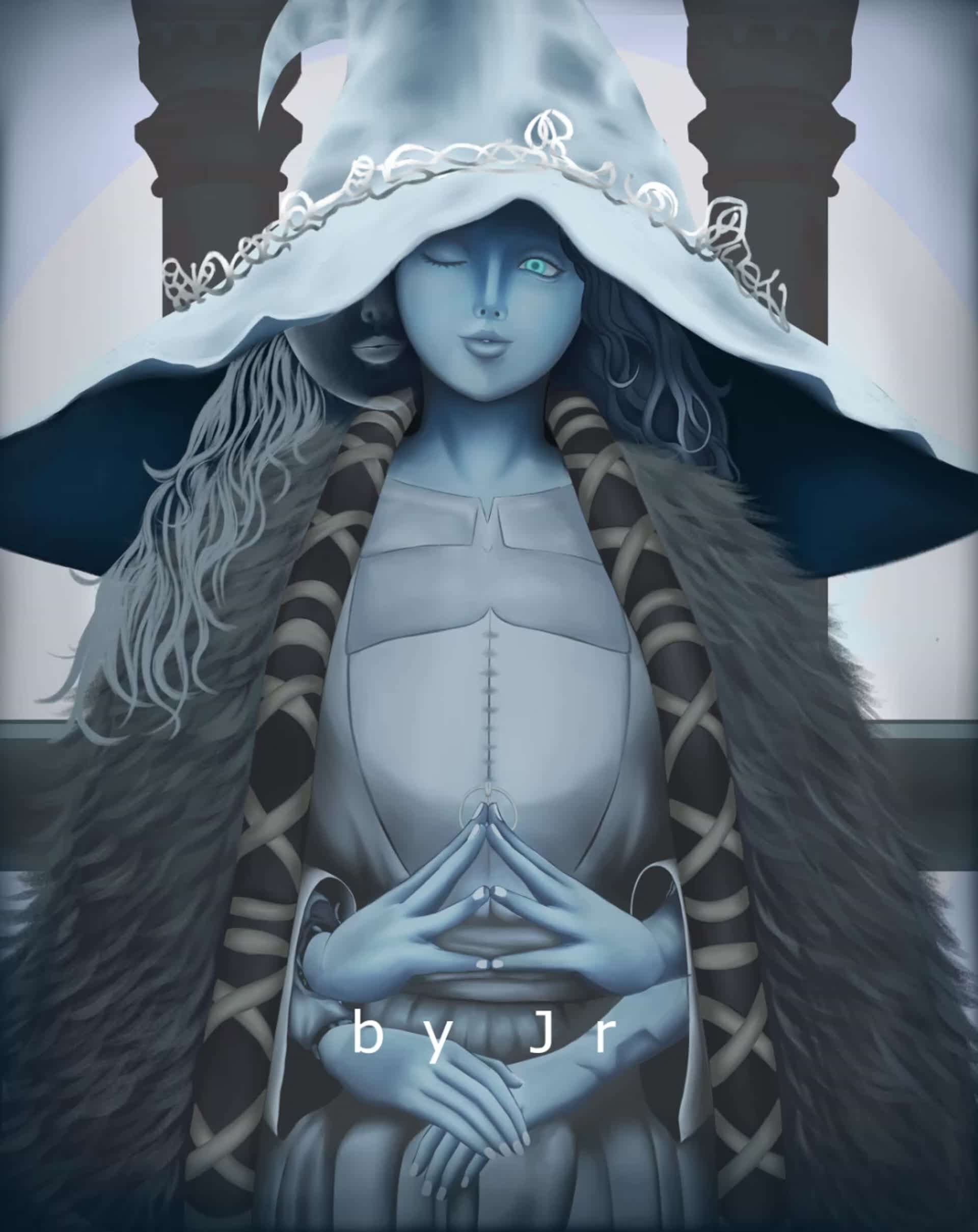 ArtStation - Lunar Princess Ranni (Elden Ring)