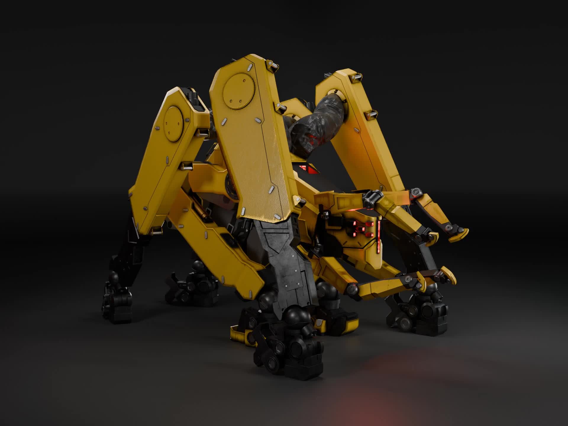 ArtStation - Militech's Cerberus from Cyberpunk 2077: Phantom Liberty
